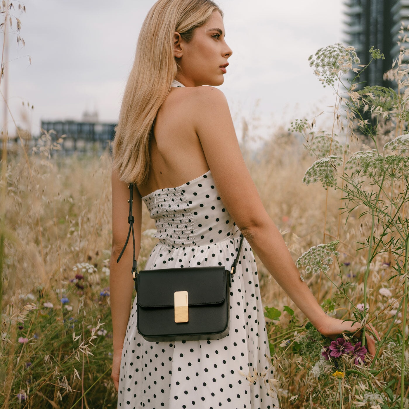 Mini Monceau Gold Edition - Black Box Leather – Ateliers Auguste