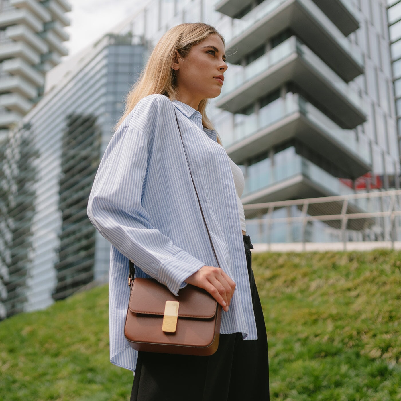 Mini Monceau Gold Edition - Tan Box Leather – Ateliers Auguste