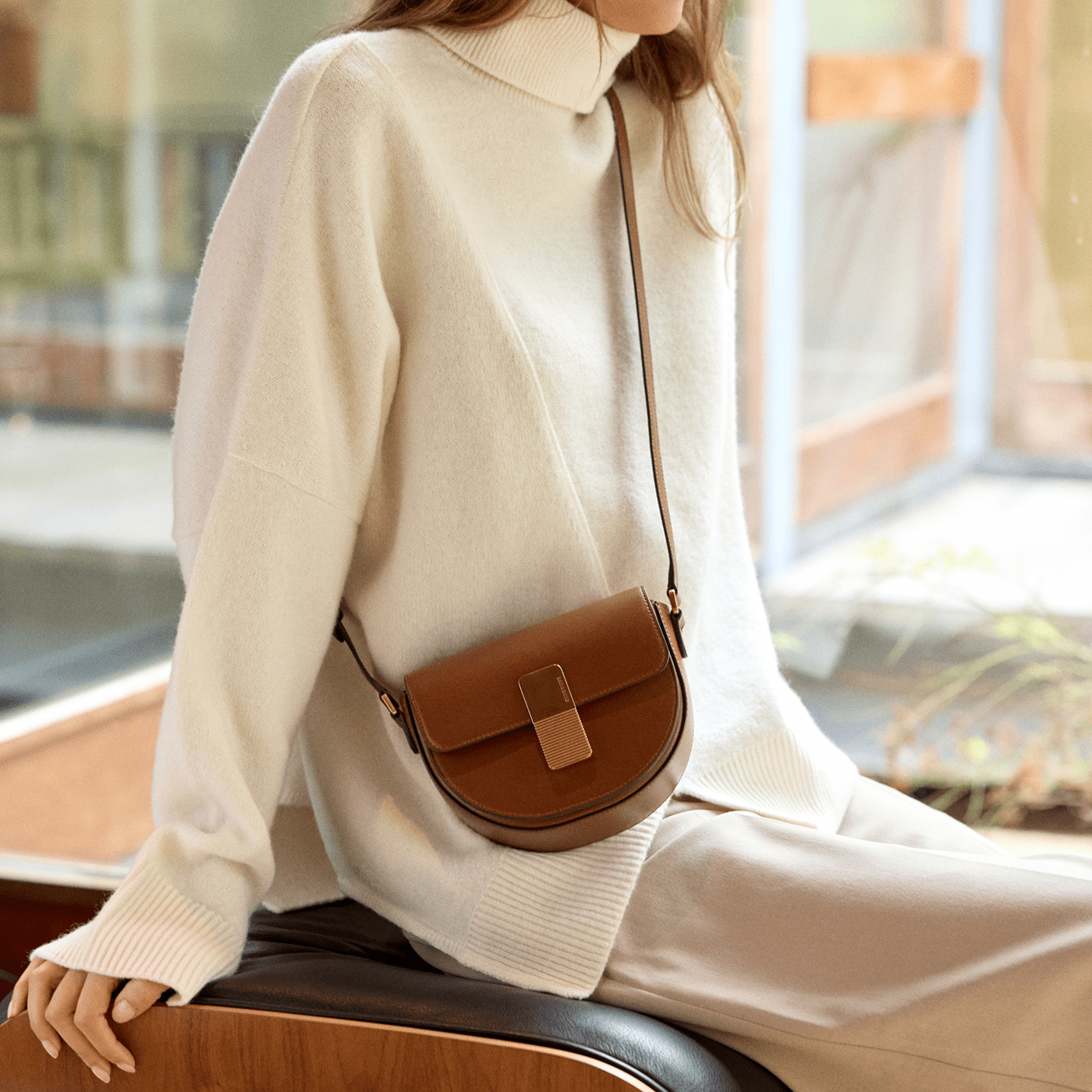 Mini Sully Gold Edition - Tan Smooth Leather – Ateliers Auguste